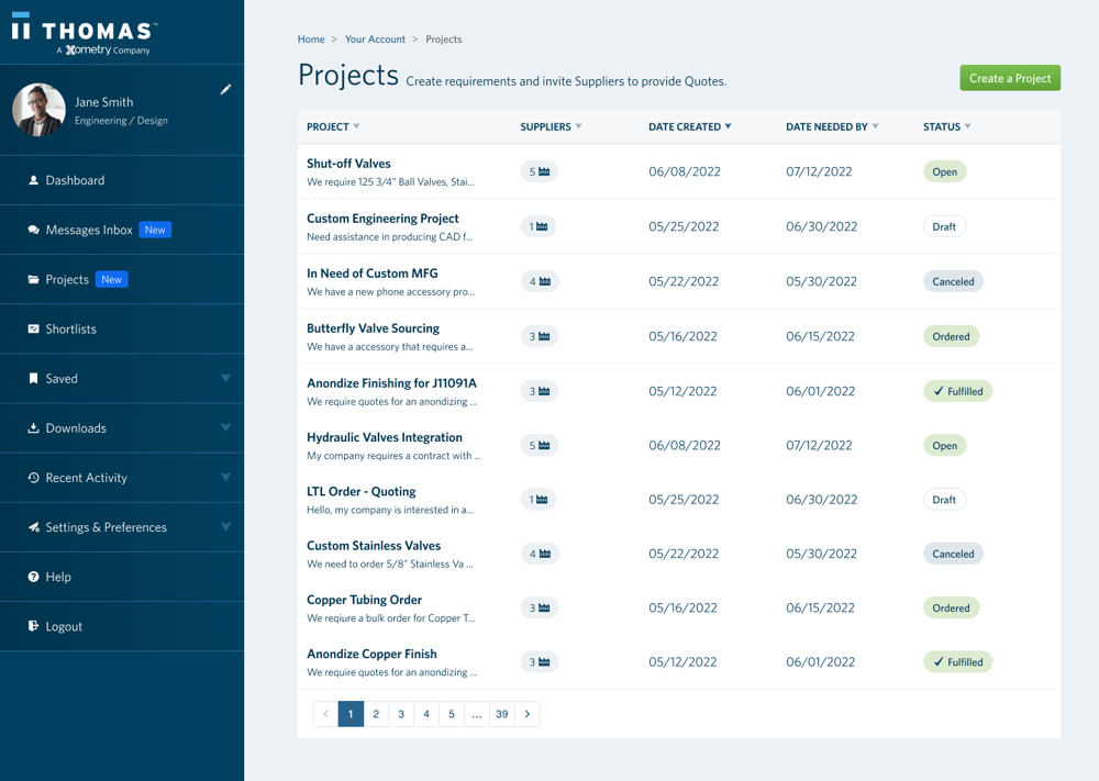 Purchase Products and Services on Thomasnet.com®